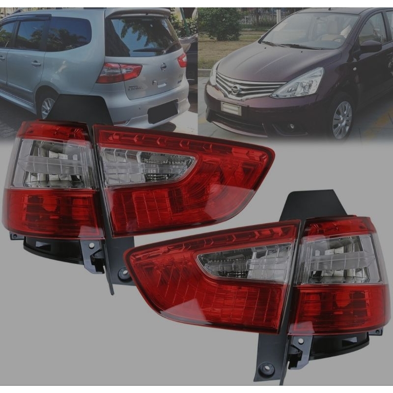 Nissan Grand Livina L11 Body tail lamp & Bonnet lamp Depo Brand ...