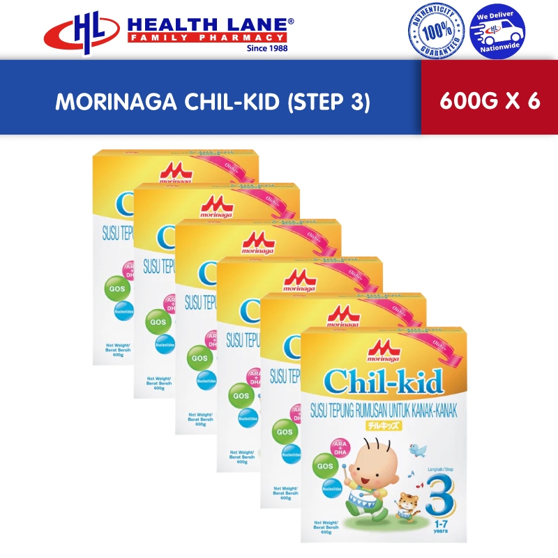 MORINAGA CHIL-KID (STEP 3) 600G X 6'S | For Age 1~7 Years Old | Shopee Malaysia
