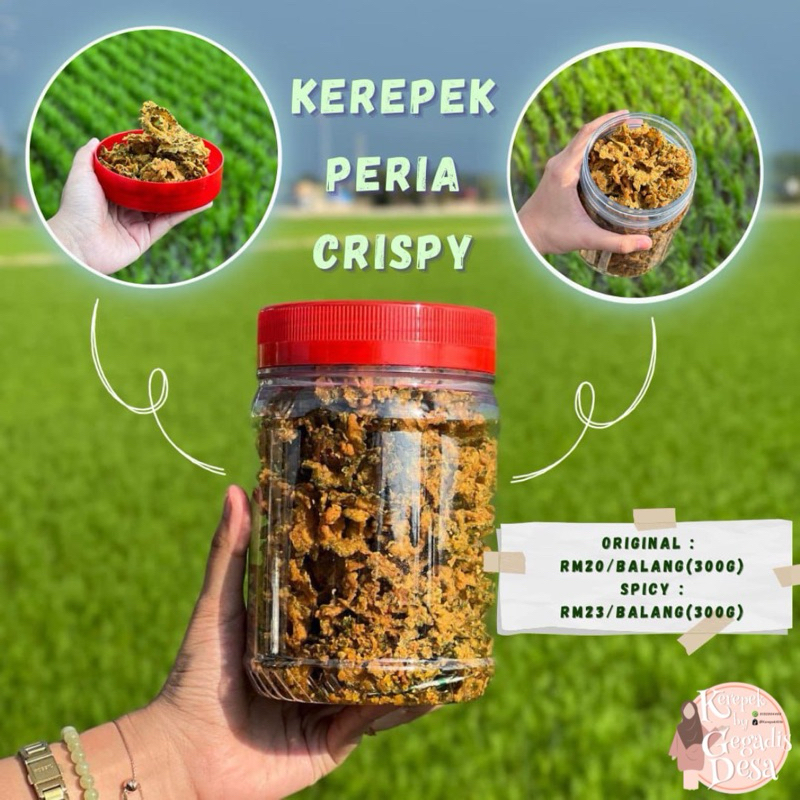 Kerepek Peria Crispy | Shopee Malaysia