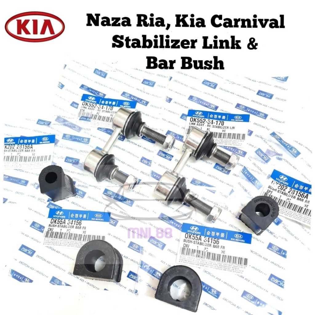 Naza Ria Kia Carnival Stabilizer Link Absorber Link & Stabulizer Bar ...