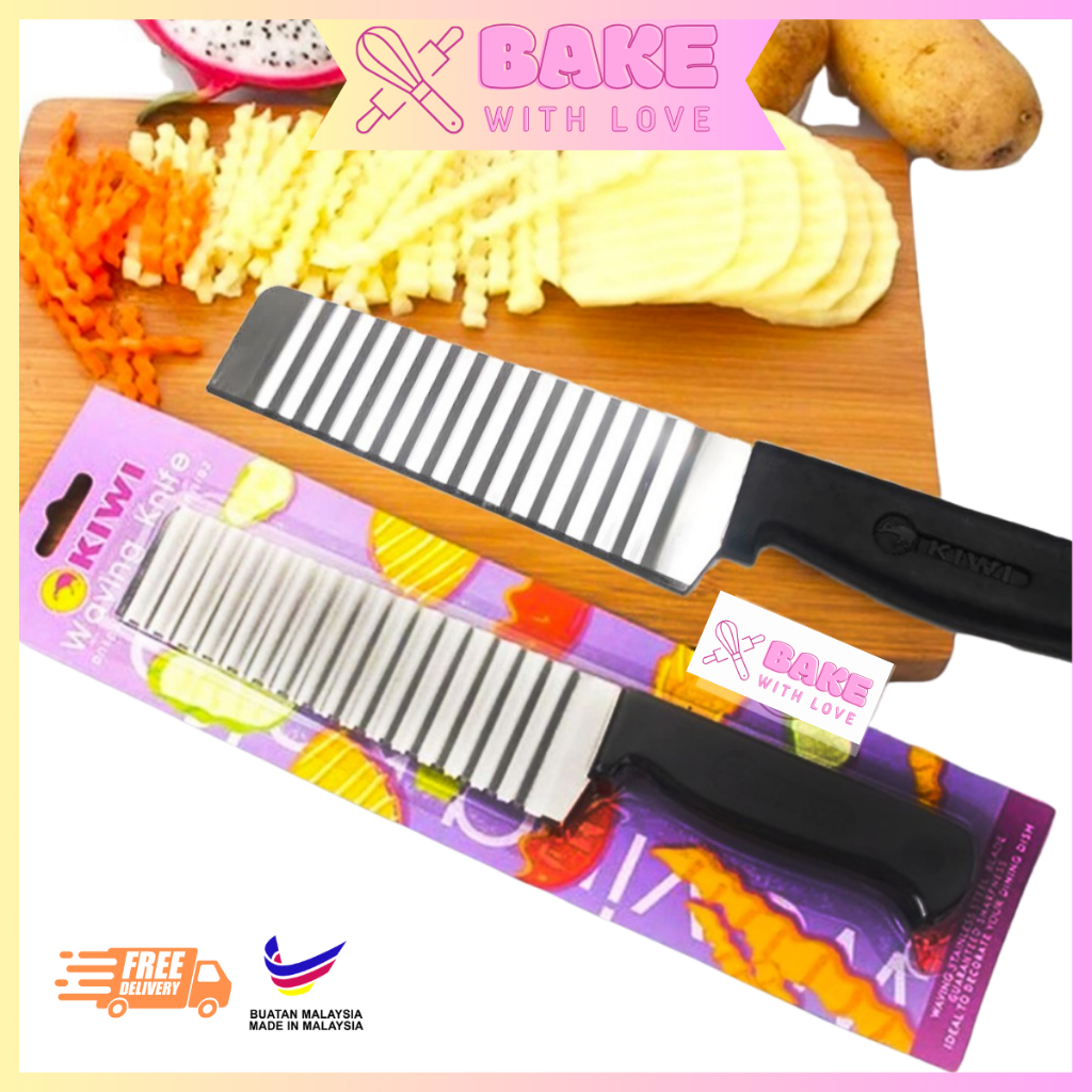 Jelly Potato Vege Cutter Stainless Steel Serrated Blade | Potato Cutter ...