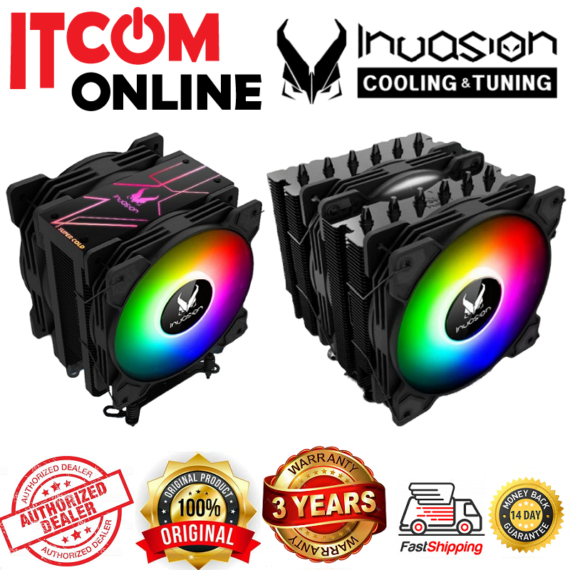 INVASION SC-90 SC-200 SC-400 SC-800 AIR ARGB CPU COOLER | Shopee Malaysia