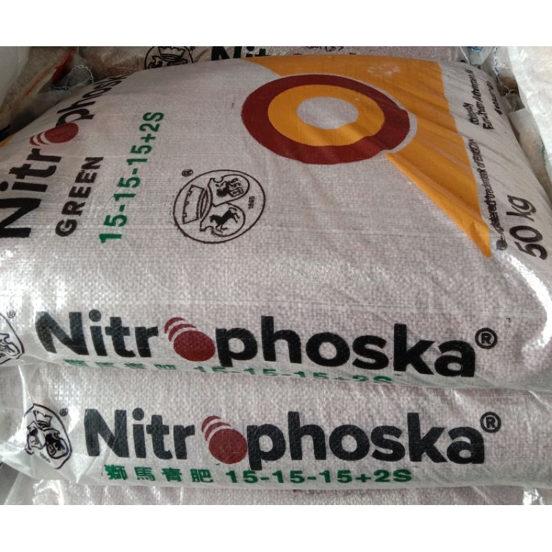 100% Original] [10KG] Nitrophoska Green/Singa Kuda/狮马青肥| NPK 15-15-15 ...