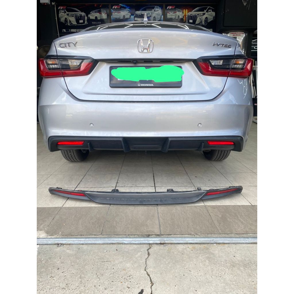 HONDA CITY GN RS 2023 FACELIFT REAR DIFFUSER CARBON LOOK READY STOCK BY ...