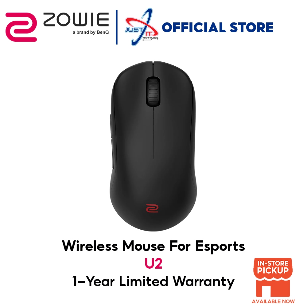 BenQ ZOWIE U2 Wireless Gaming Mouse | Esports, Sport Science | Enhanced Receiver | 60g ...