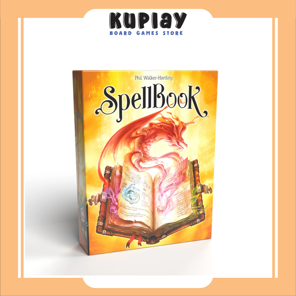 SpellBook Board Game (Original) Fantasy Spell casting game | Made by ...