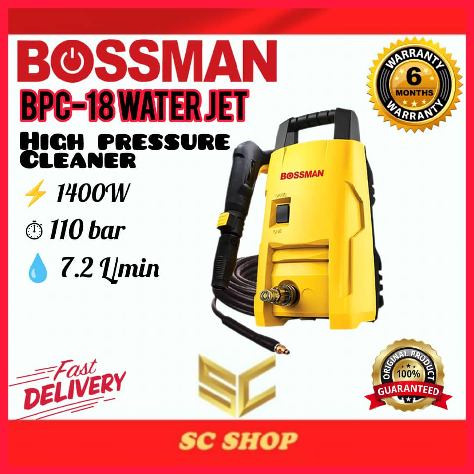 BOSSMAN Waterjet High Pressure Cleaner Waterjet Sprayer Mesin Cuci ...