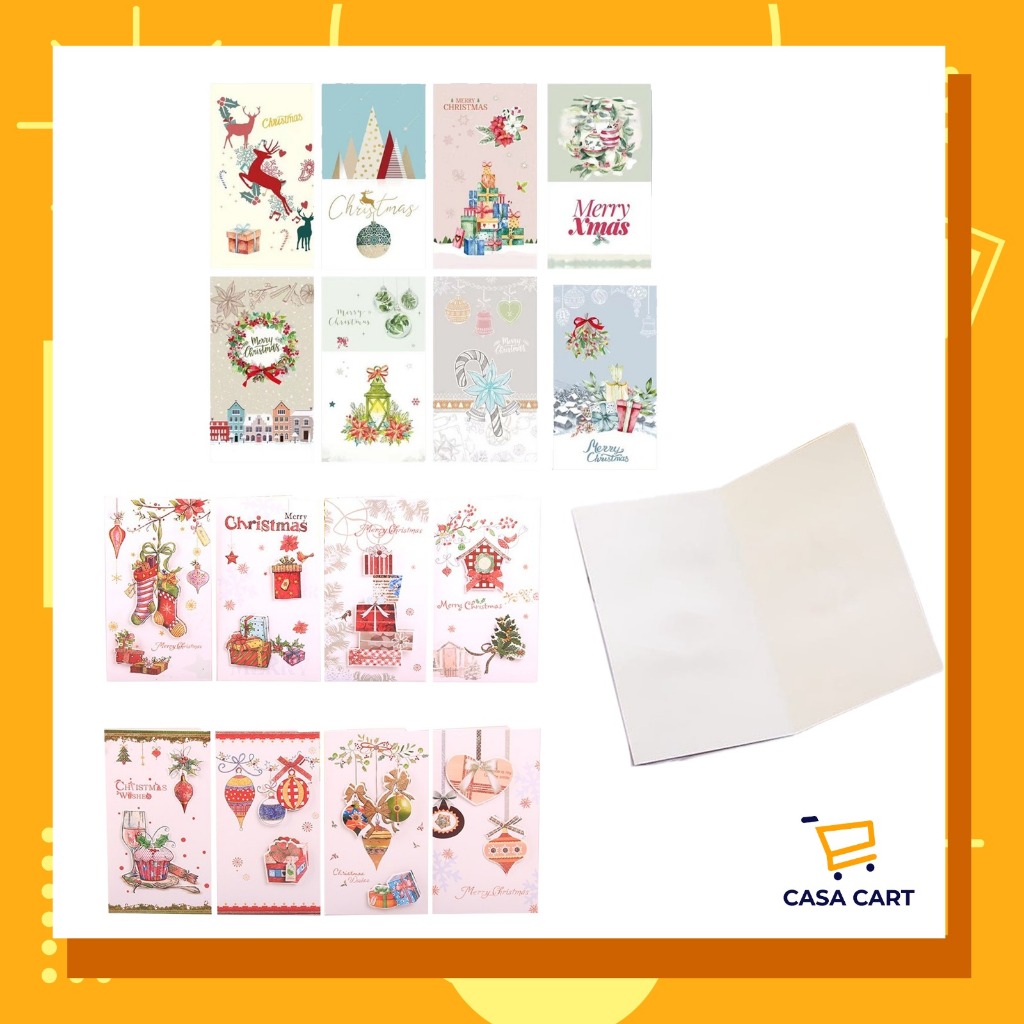 CASA CART Rekaan Kreatif Comel Korea DIY Mesej Ucapan Kad Kecil Poskad ...