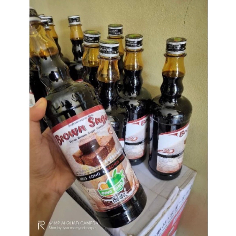 Brown Sugar Ding Fong Thai Brown Sugar / Ding Fong Caramel Syrap Air ...