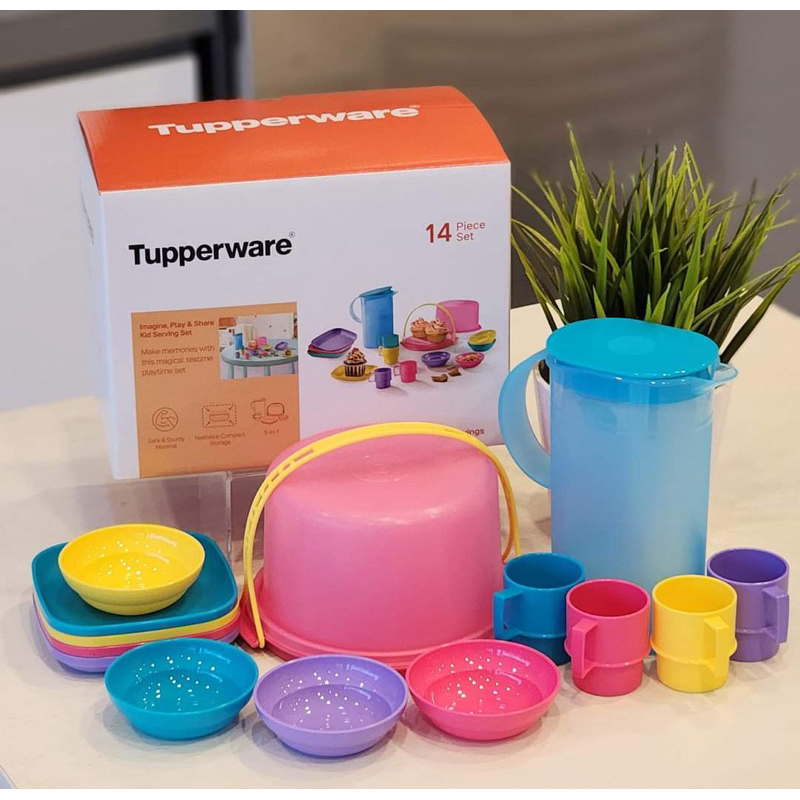 Tupperware Limited Edition Kid Toy Mini Masak birthday gift full moon ...