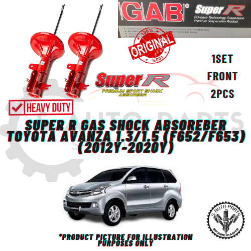 TOYOTA AVANZA 1.3/1.5 (F652/F653) (2012Y-2020Y) (FRONT) GAB SUPER R ...