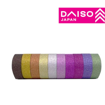 DAISO Glitter Design Masking Tape | Shopee Malaysia