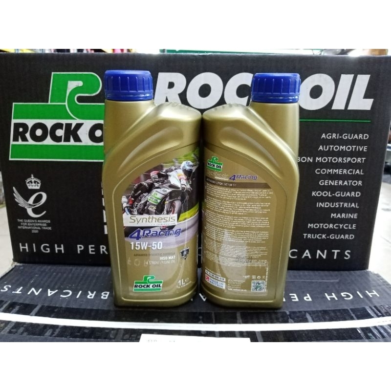 ROCK OIL 4 RACING FULL SYNTHETIC 15W-50 1 LITER | Shopee Malaysia