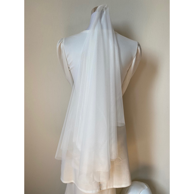 Veil Pengantin Labuh 2 meter 1.5 meter 2.5 meter Long Bridal Vei ...