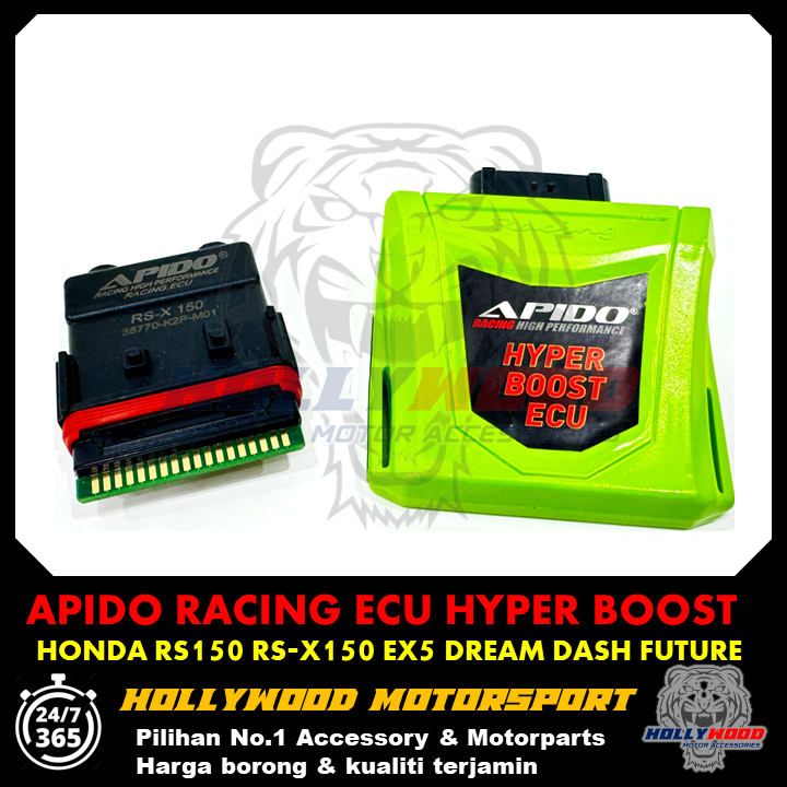 APIDO RACING ECU RS150 RSX150 EX5 DREAM FUTURE DASH HYPER BOOST ...