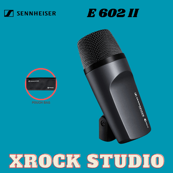 Sennheiser E 602-II Cardioid Bass Drum / Instrument Microphone (E602 II ...