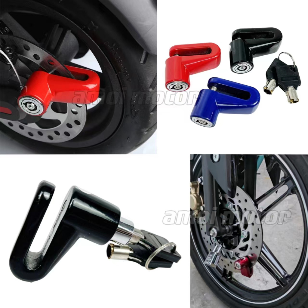 DISC LOCK ANTI THEFT WHEEL DISC BRAKE LOCK SECUTIRY MOTORCYCLE BIKE ...