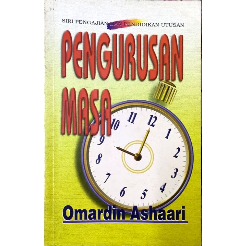Buku Terpakai Pengurusan Masa Omardin Ashaari | Shopee Malaysia