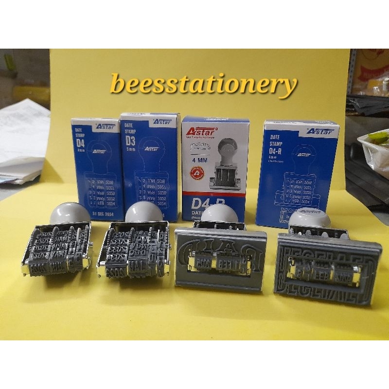 ASTAR DATE CHOP/COP TARIKH (3mm/4MM/5MM/PAID/RECEIVED) | Shopee Malaysia