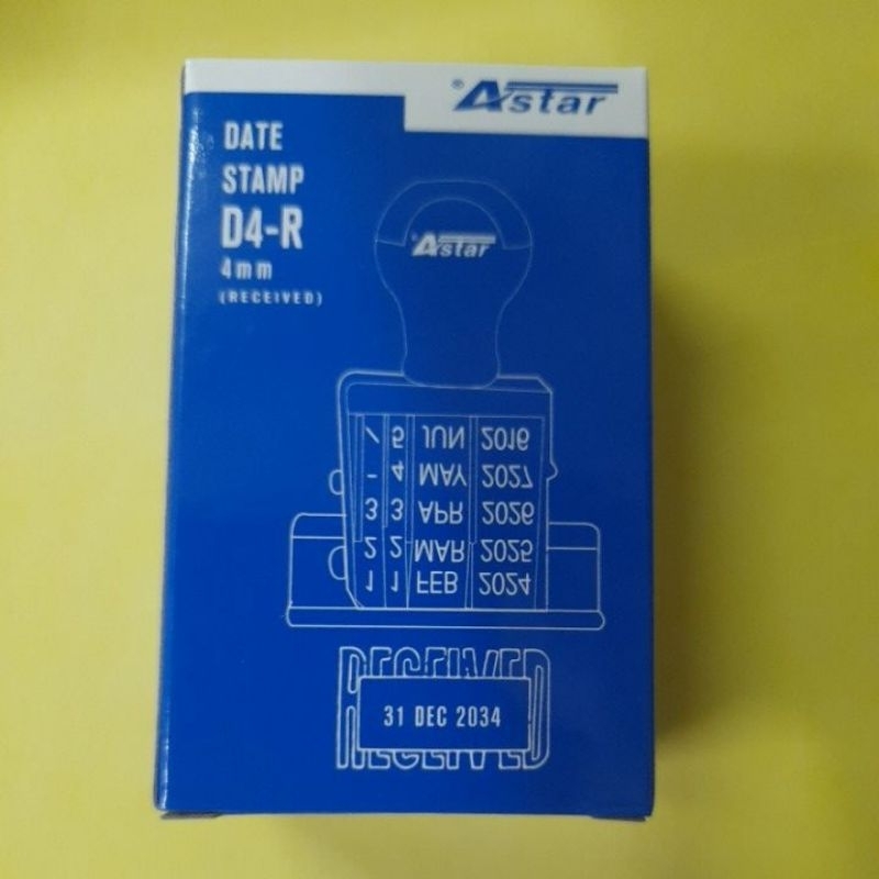 ASTAR DATE CHOP/COP TARIKH (3mm/4MM/5MM/PAID/RECEIVED) | Shopee Malaysia