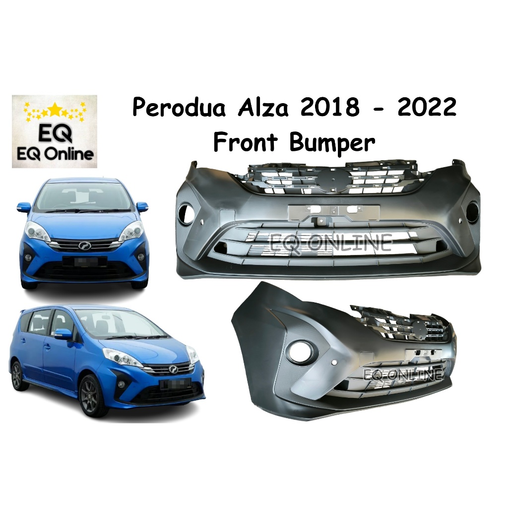 Perodua Alza 2018 Front Bumper (Bumper Depan) PP Plastic Malaysia 2019 ...