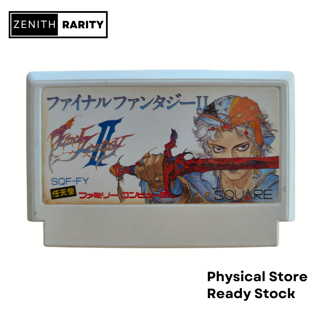 Zenith Rarity Nintendo Famicom FC game Final Fantasy 2 | Shopee Malaysia