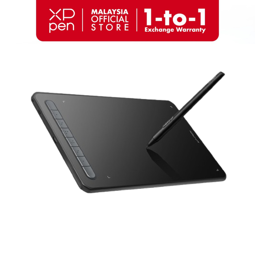 XP-Pen Deco M Drawing Tablet with X3 Smart Chip | Shopee Malaysia