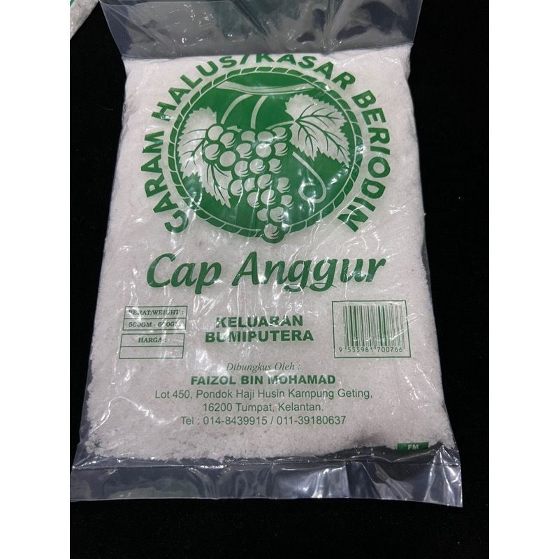 garam halus /kasar 500-700g | Shopee Malaysia