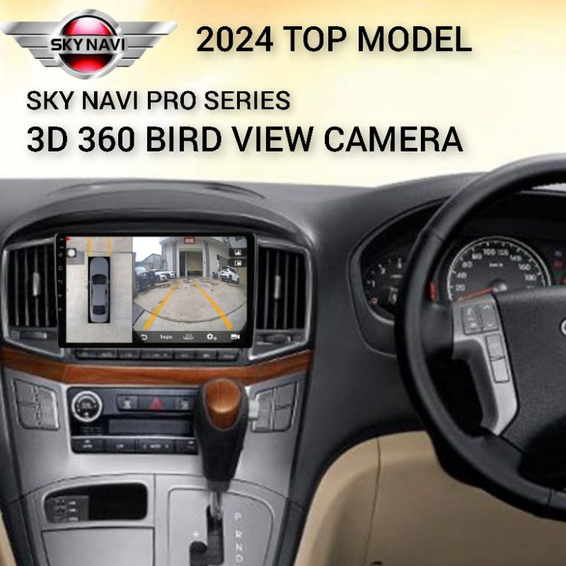 HYUNDAI STAREX ANDROID PLAYER WITH 360 BIRD VIEW CAMERA | Shopee Malaysia