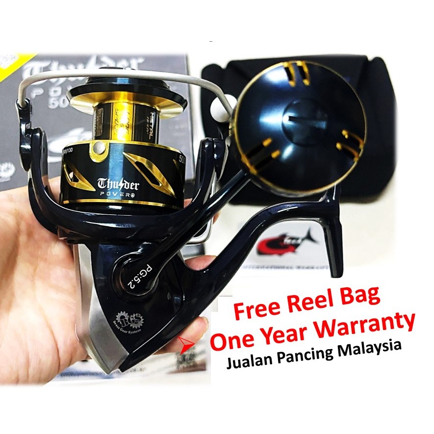 G-TECH GTECH THUNDER Stella SW Drag 22-25KG SALT WATER Spinning FISHING ...