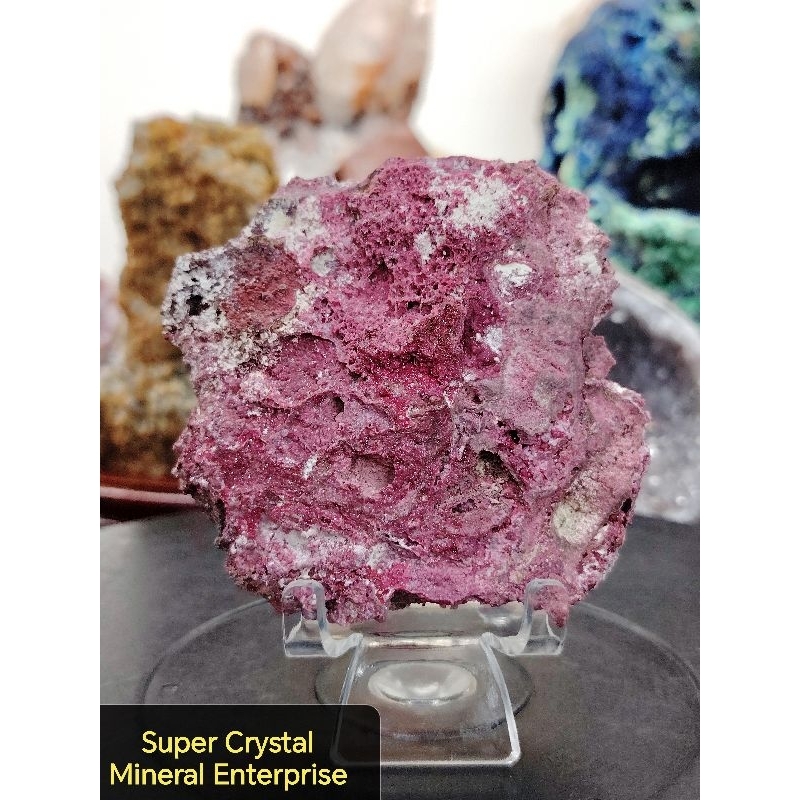 (Local Ready stock/本地现货)Super Rare⭐天然收藏等级红磷铝石水晶原矿Natural Super ...