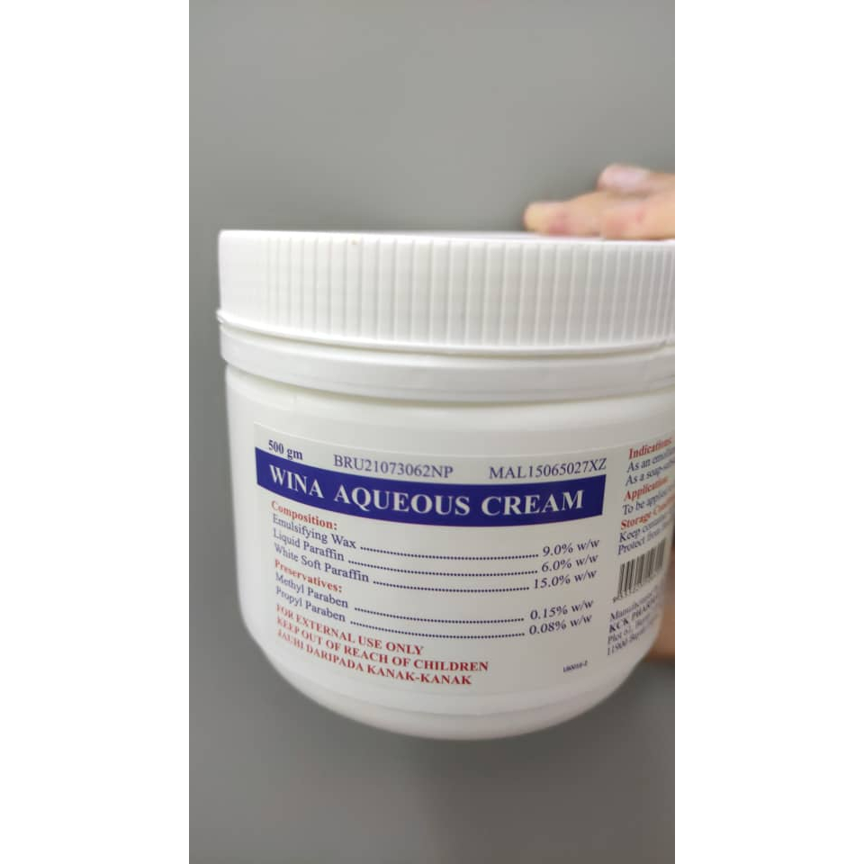 Wina Aqueous Cream 500g | Shopee Malaysia