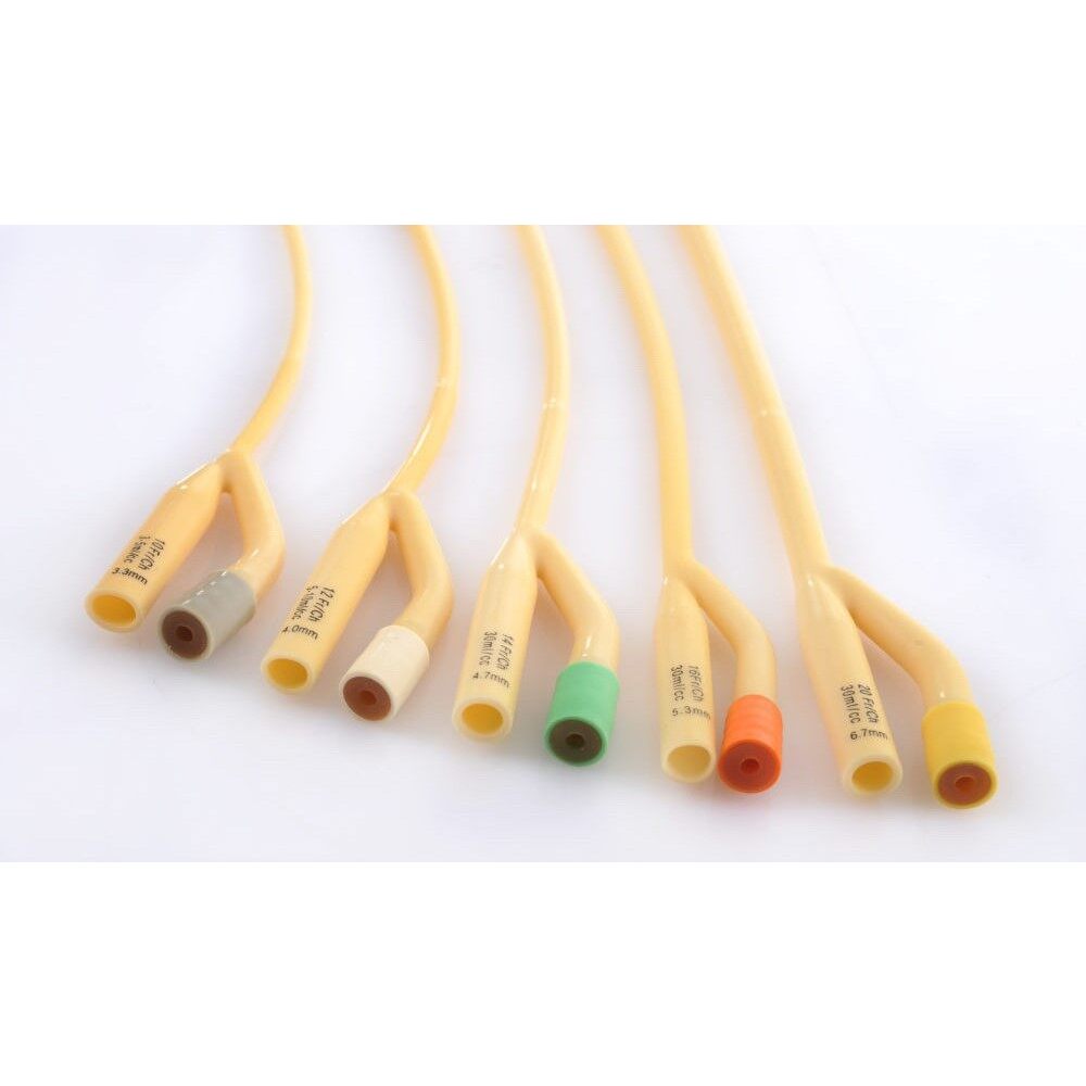 (10PCS/BOX) Hospitech 2way Foley Catheter (SZ:6FG/8FG/10FG/14FG/16FG ...