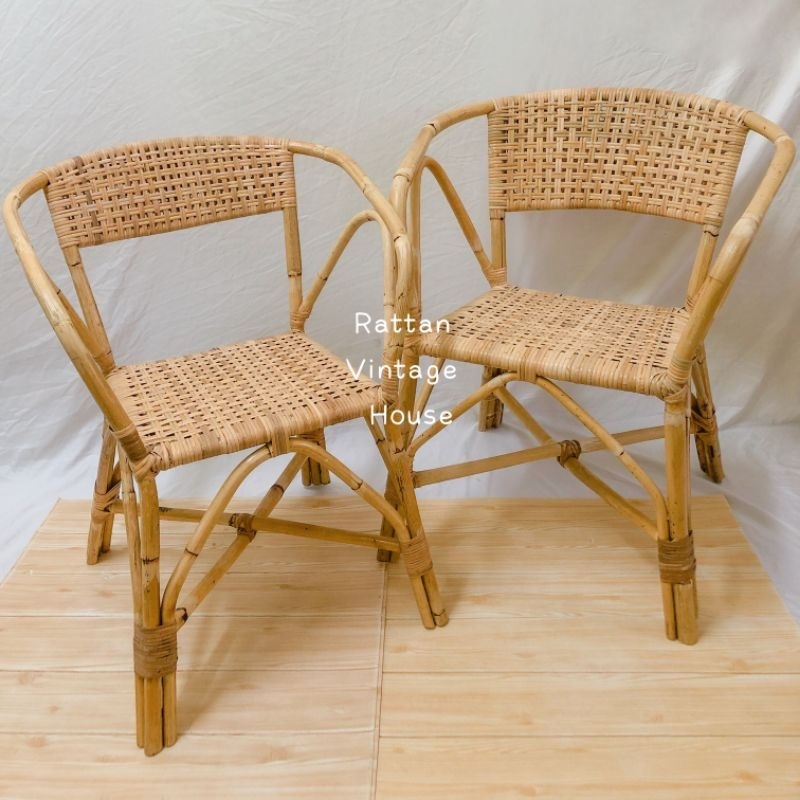 (Rattanvintage) 🔥 Rattan Chair | Rattan chair backrest | Kerusi rotan ...
