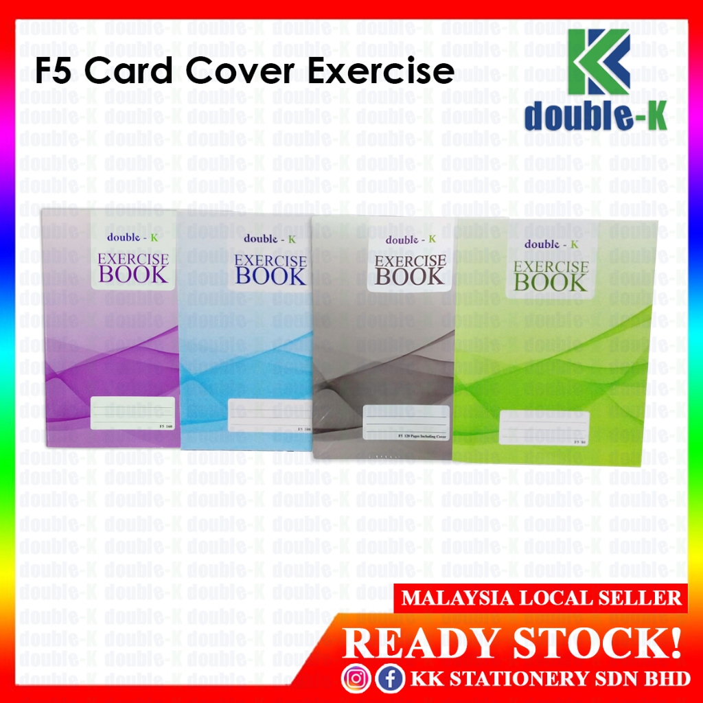 Double-K Card Cover F5 Exercise Book RM10.50-RM19.00/pack (10's ...
