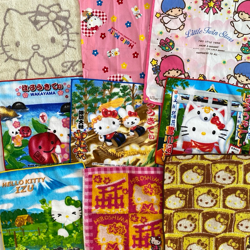 Ready Stock Chiikawa Sanrio Hello Kitty Celine Handkerchief Bandai ...