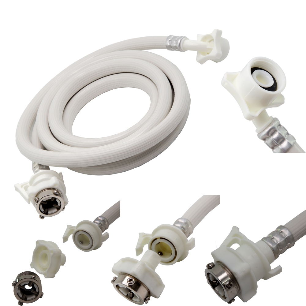 Universal Washing Machine Inlet Hose Washer Pipe Connector 2M/3M/4M ...