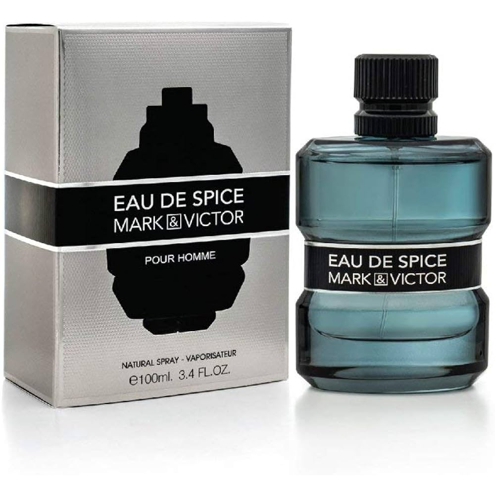 100% Original, Eau de Spice Mark & Victor Parfum By Fragrance World EDP ...