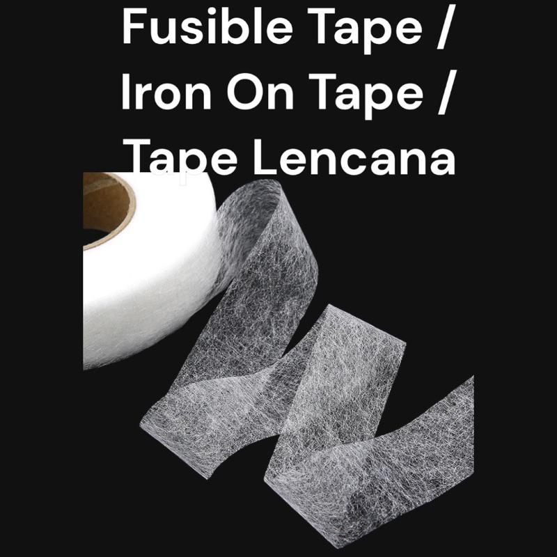 Fusible Tape / Iron On Tape / Tape Lencana | Shopee Malaysia