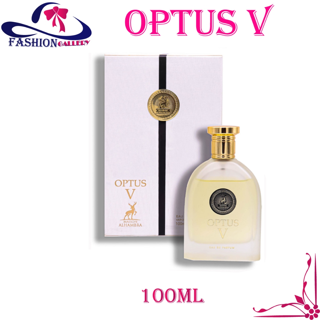 OPTUS V 100ML BY MAISON ALHAMBRA EDP PERFUME SPRAY 100% ORIGINAL ...