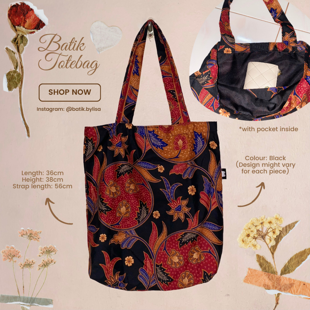 [RESTOCK] HANDMADE Batik Totebag Beg Telekung Murah Viral (Batikbylisa ...