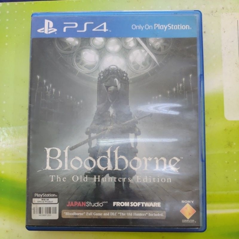 ps4 used cd bloodborne old hunter | Shopee Malaysia