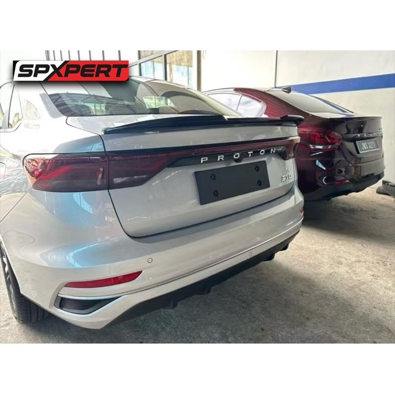 Proton s70 rear trunk spoiler cs design | Shopee Malaysia