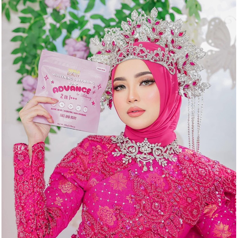💯𝗢𝗥𝗜𝗚𝗜𝗡𝗔𝗟💕WNA BEAUTY WHITENING & REPAIRING SOAP ADVANCE /WNA X PINK ...