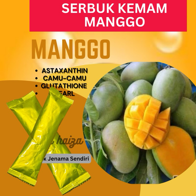 SERBUK KEMAM MANGGO SACHET DI JAMIN SEDAP | Shopee Malaysia