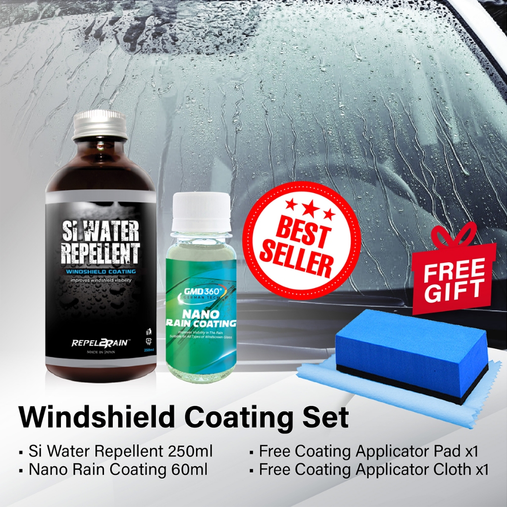 R2R Windscreen Coating (250ml) Hydrophobic Windscreen Liquid Glass ...