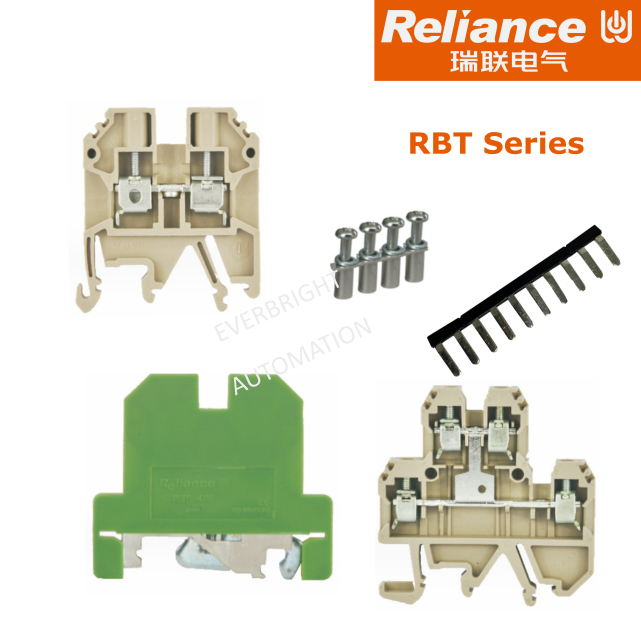 Reliance Electric RBT Terminal Block RBP End Plate Q10 QB10 Jumper RBT2 ...
