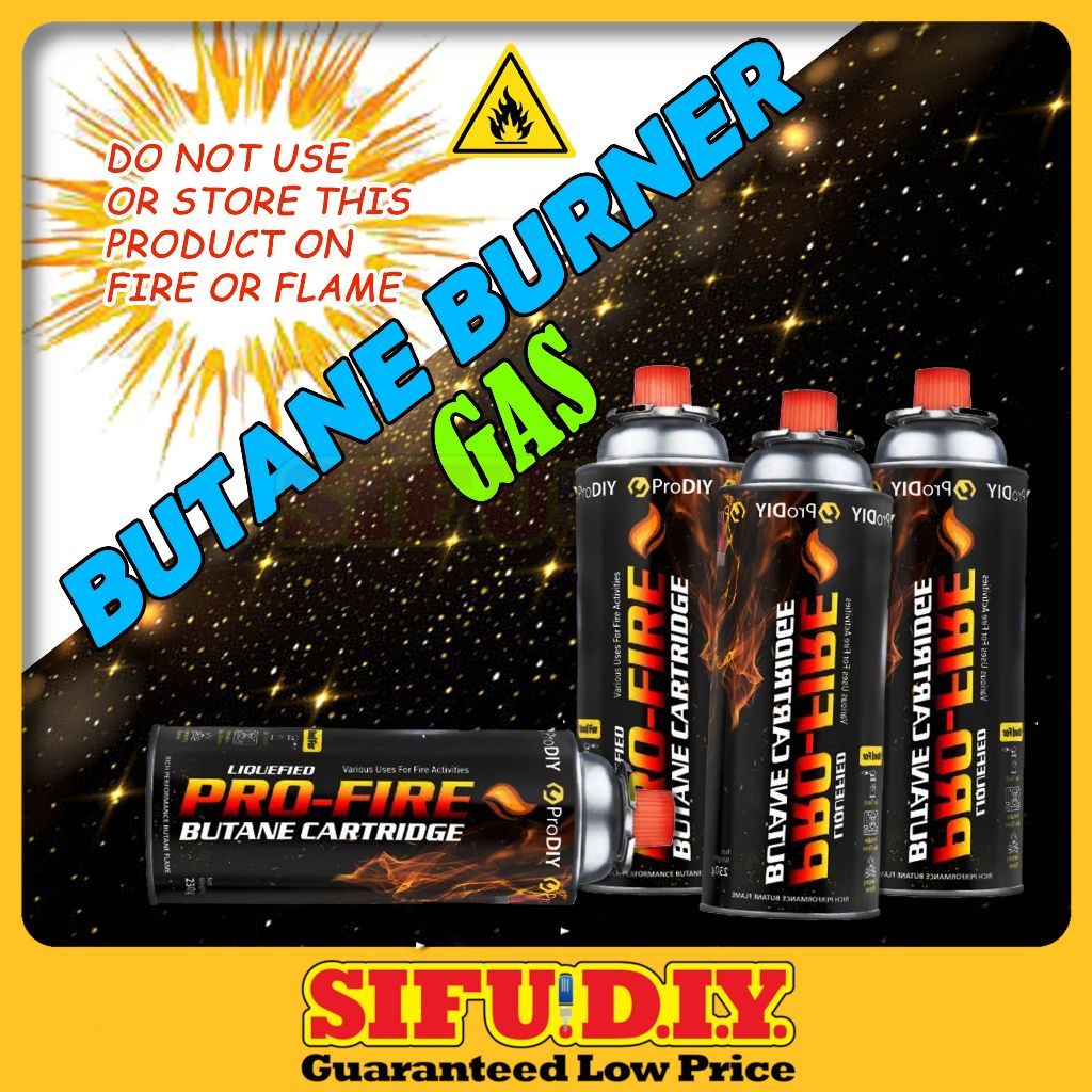 Butane Burner Welding Fire Maker Flame Anti-Explode + CAMPSOR Camping ...