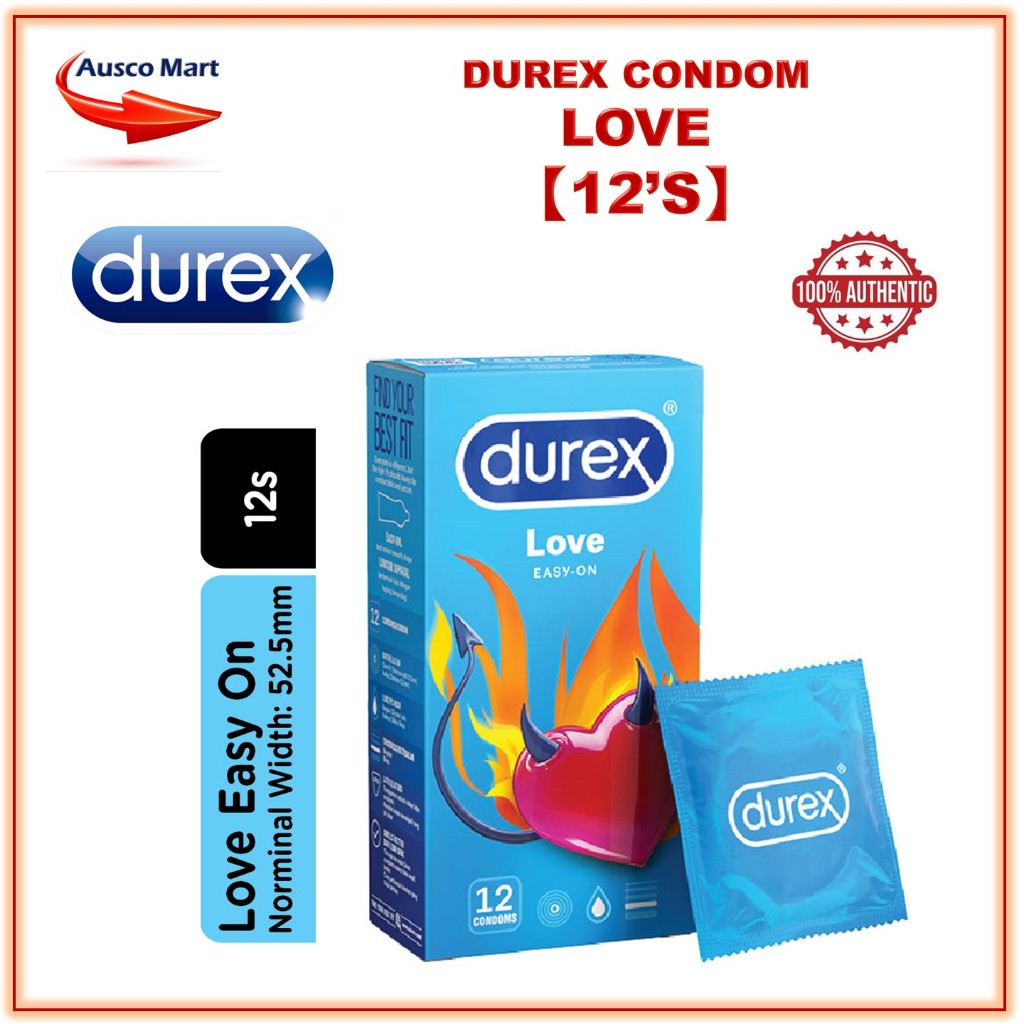 DUREX CONDOMS 12'S 【LOVE/TOGETHER/COMFORTS/CLOSE FIT ETC】 | Shopee Malaysia
