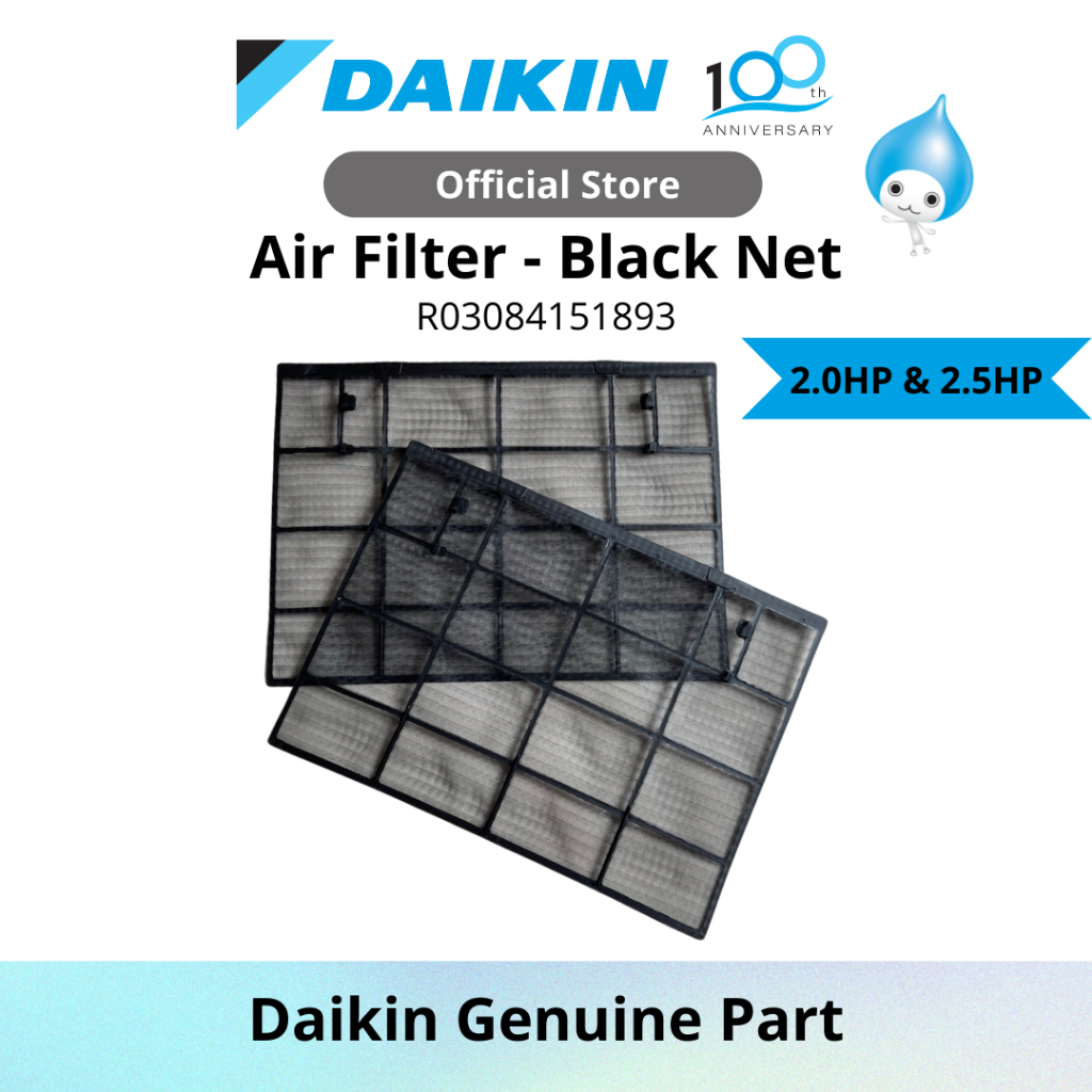 Daikin Air Filter Black Net 2.0HP -2.5HP (2Pcs/Set) | Shopee Malaysia